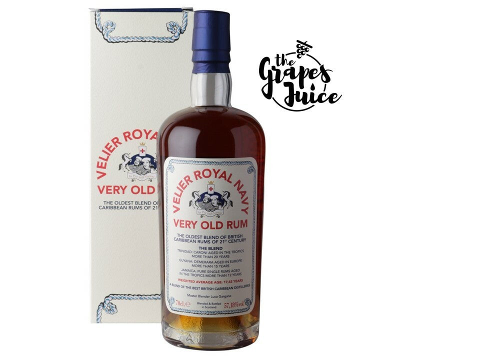 VELIER ROYAL NAVY VERY OLD RUM BLEND RHUM CARIBBEAN SELECTION – The ...